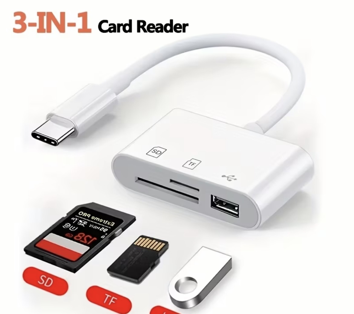 USB-C adapter 3-in-1 – TecTec.ee